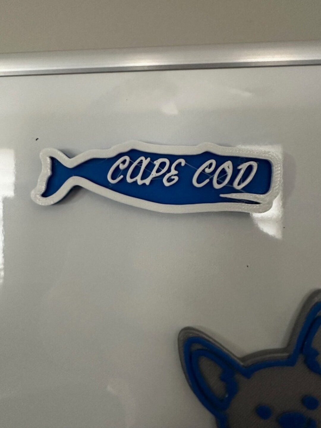 3D Printed - Cape Cod Whale Magnet - Etsy