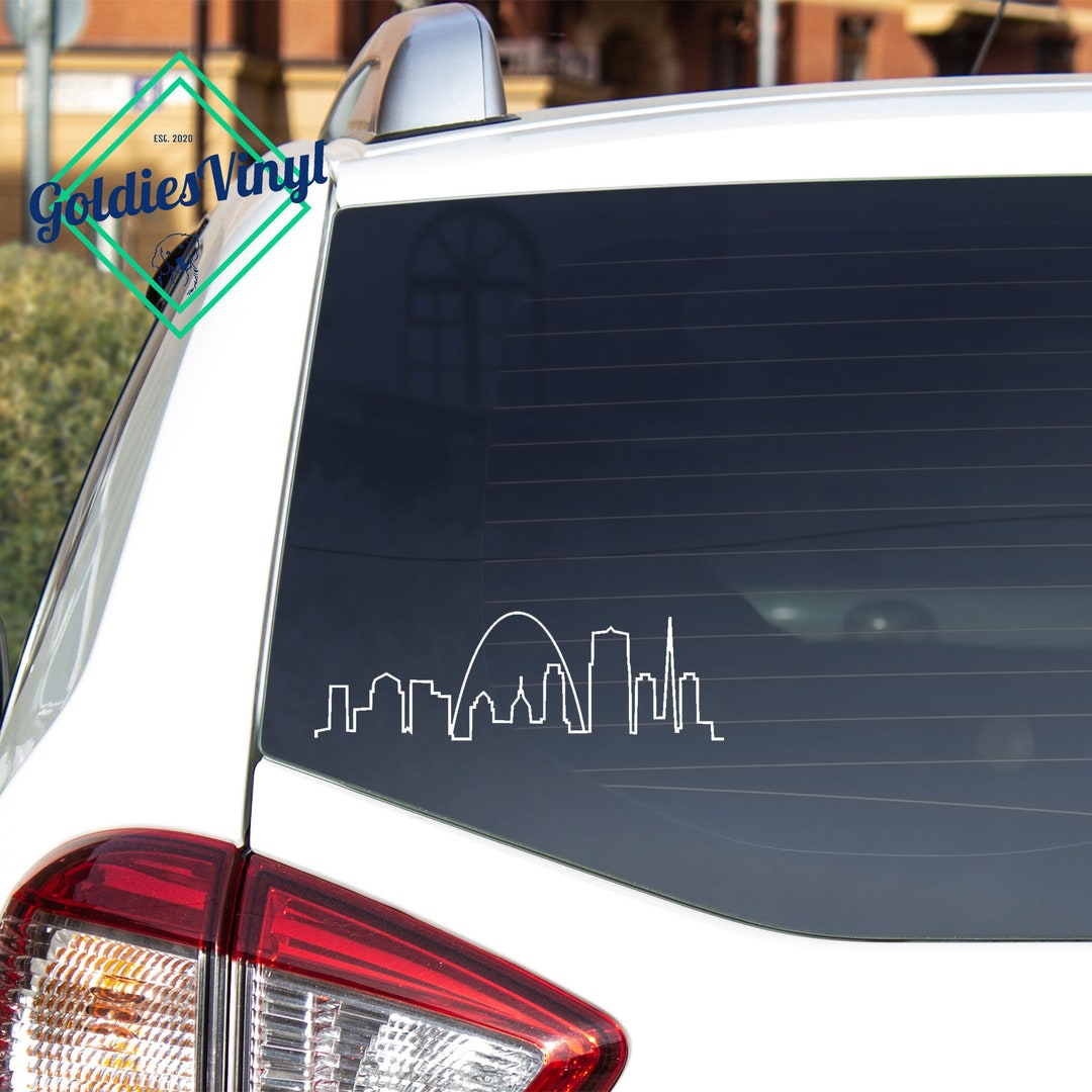 St. Louis, Missouri - Vinyl Die Cut Decal Sticker - Etsy