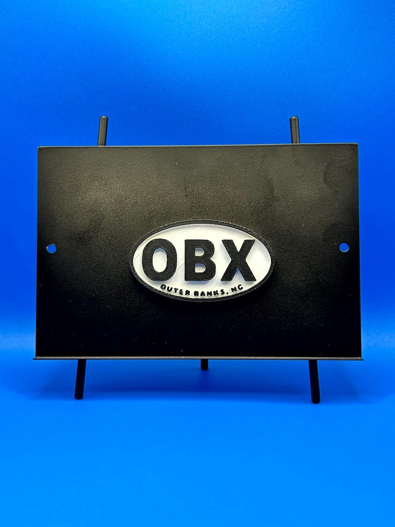 3D Printed OBX Outer Banks Magnet, Beach Decor Fridge Magnet, NC North ...
