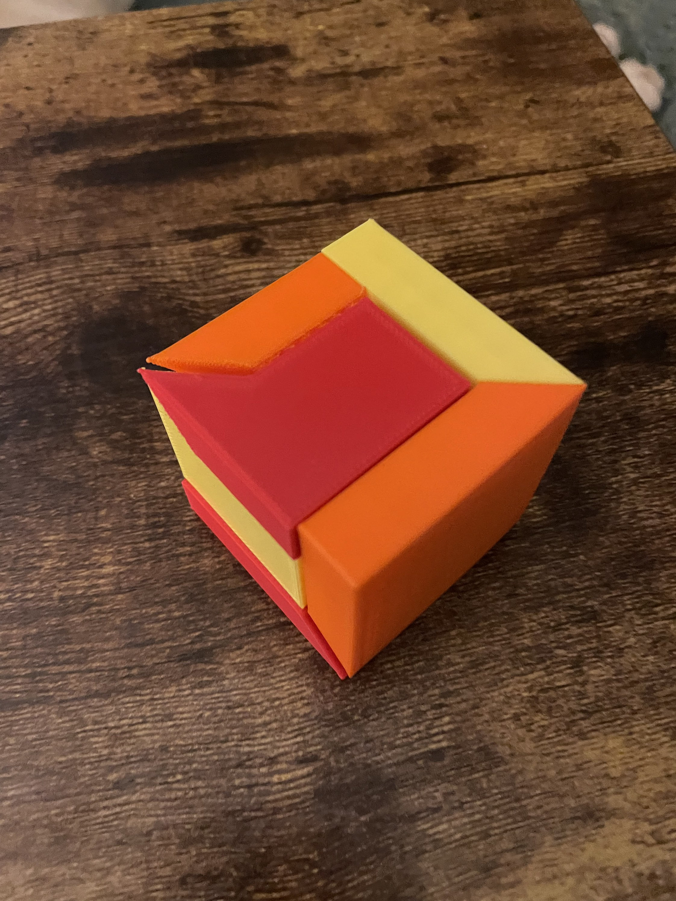 3D Printed Slideways Cube Puzzle - Etsy