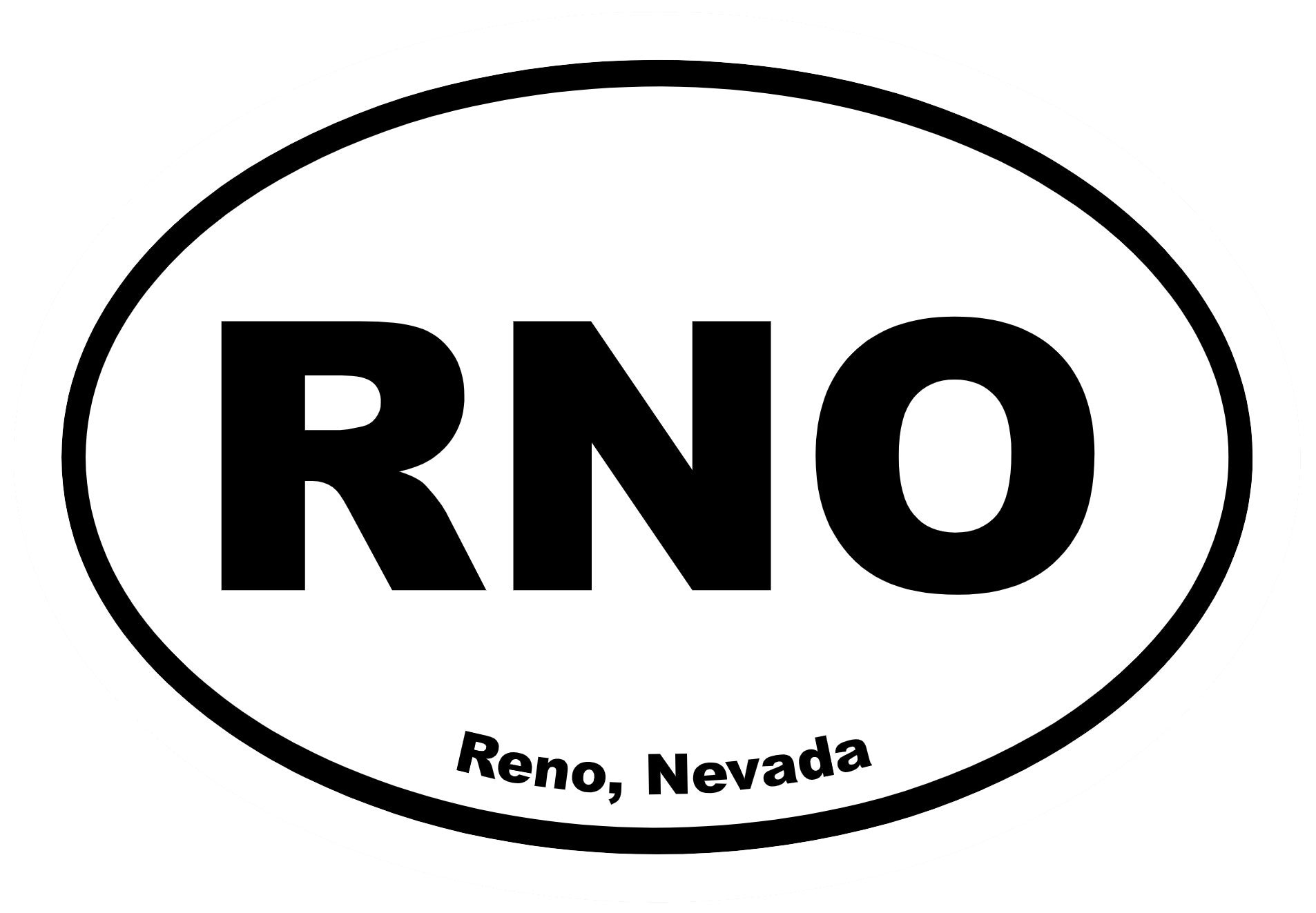 Reno, Nevada - Vinyl Die Cut Decal Sticker - Etsy