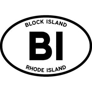 Block Island, RI - Vinyl Die Cut Decal Sticker - Etsy