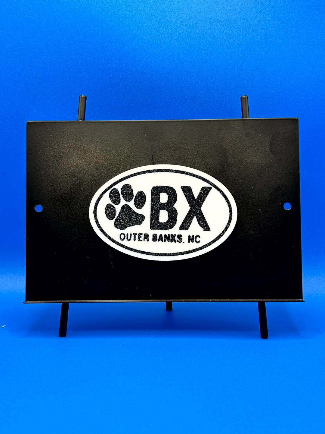 3D Printed OBX Outer Banks Pawprint Magnet, Beach Fridge Decor, NC ...