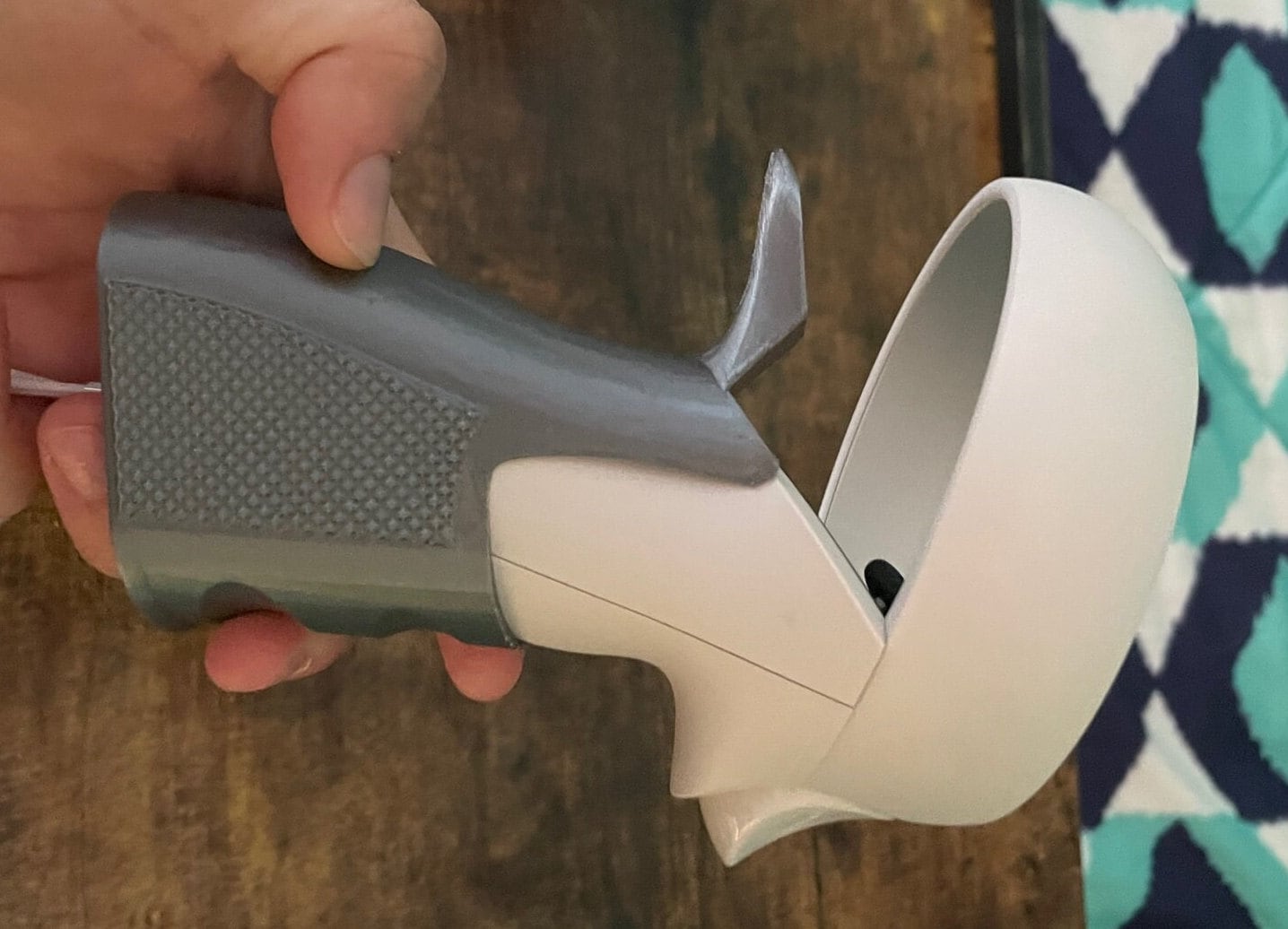 3D Printed - Oculus Quest 2 Controller Pistol Grip - Etsy
