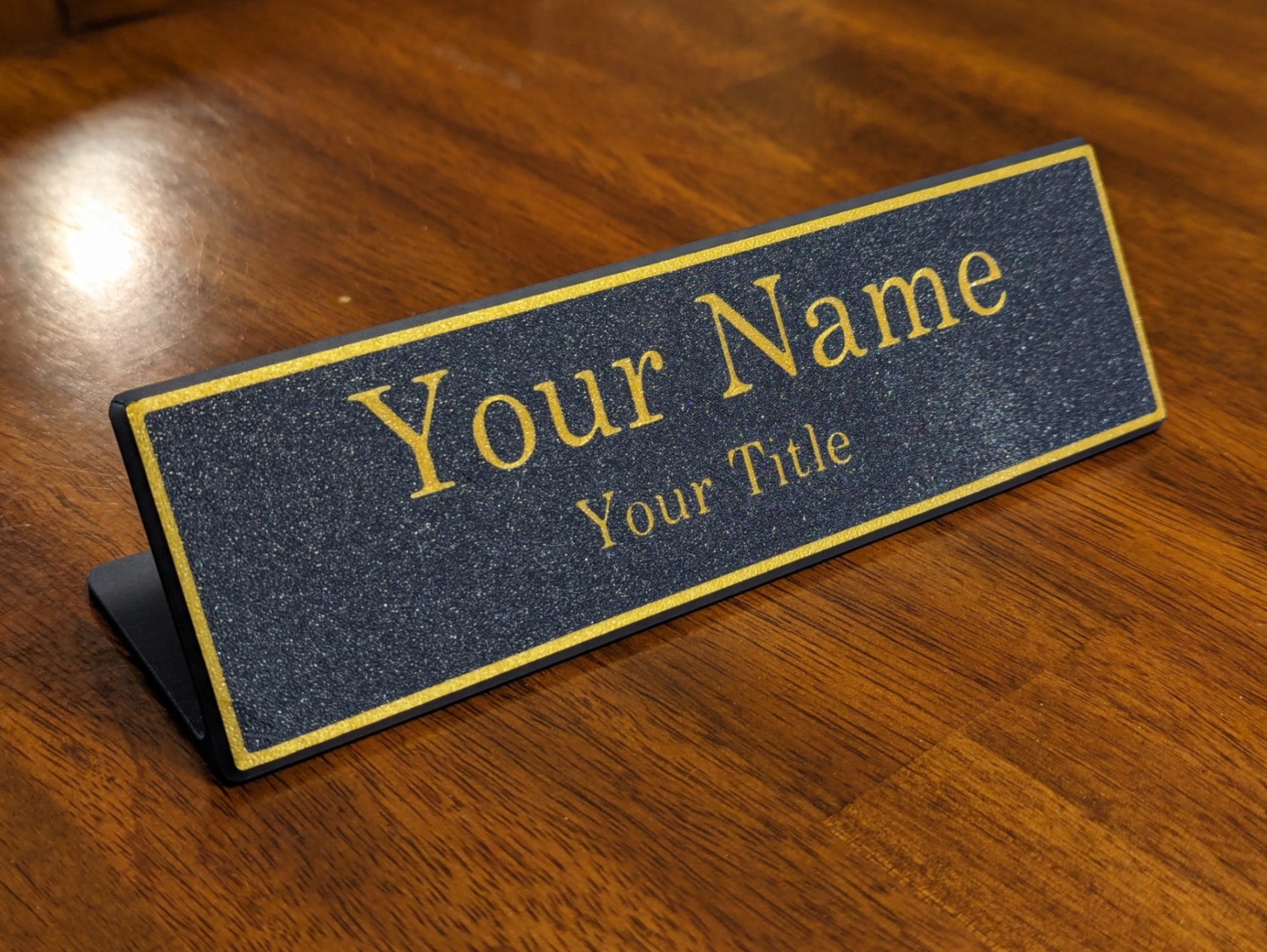 3D Printed - Desk Name Plate - Etsy