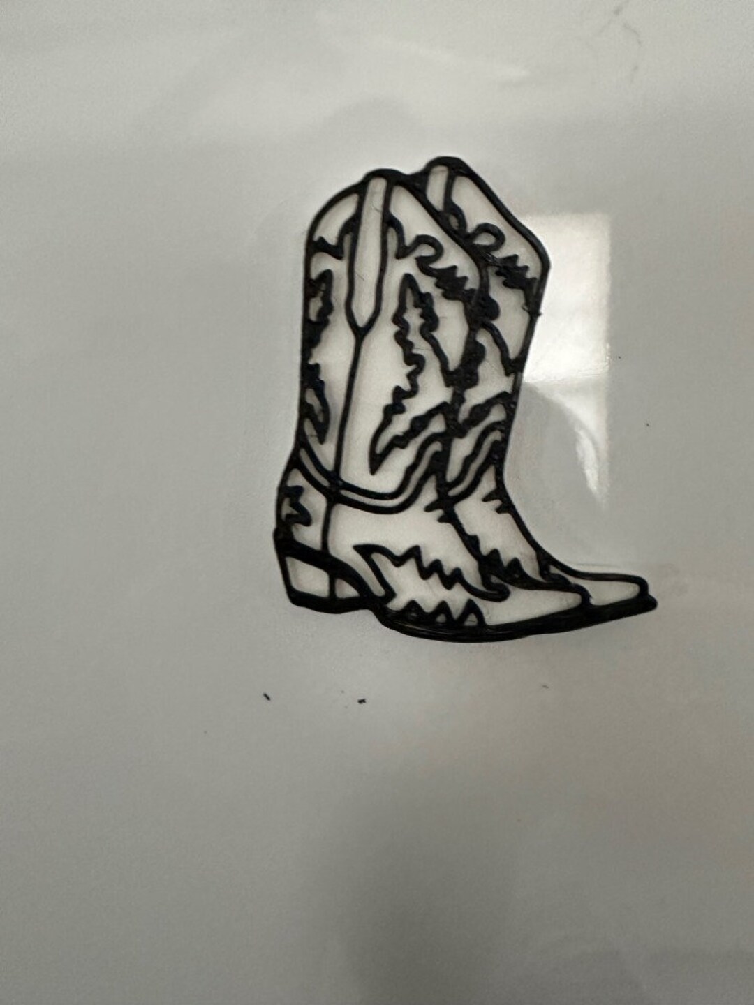 3D Printed - Cowboy Boots Magnet - Etsy