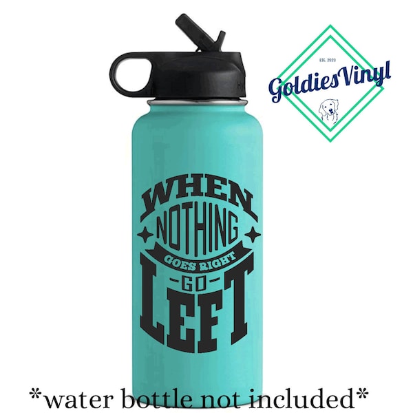 Right Left Decal - Etsy