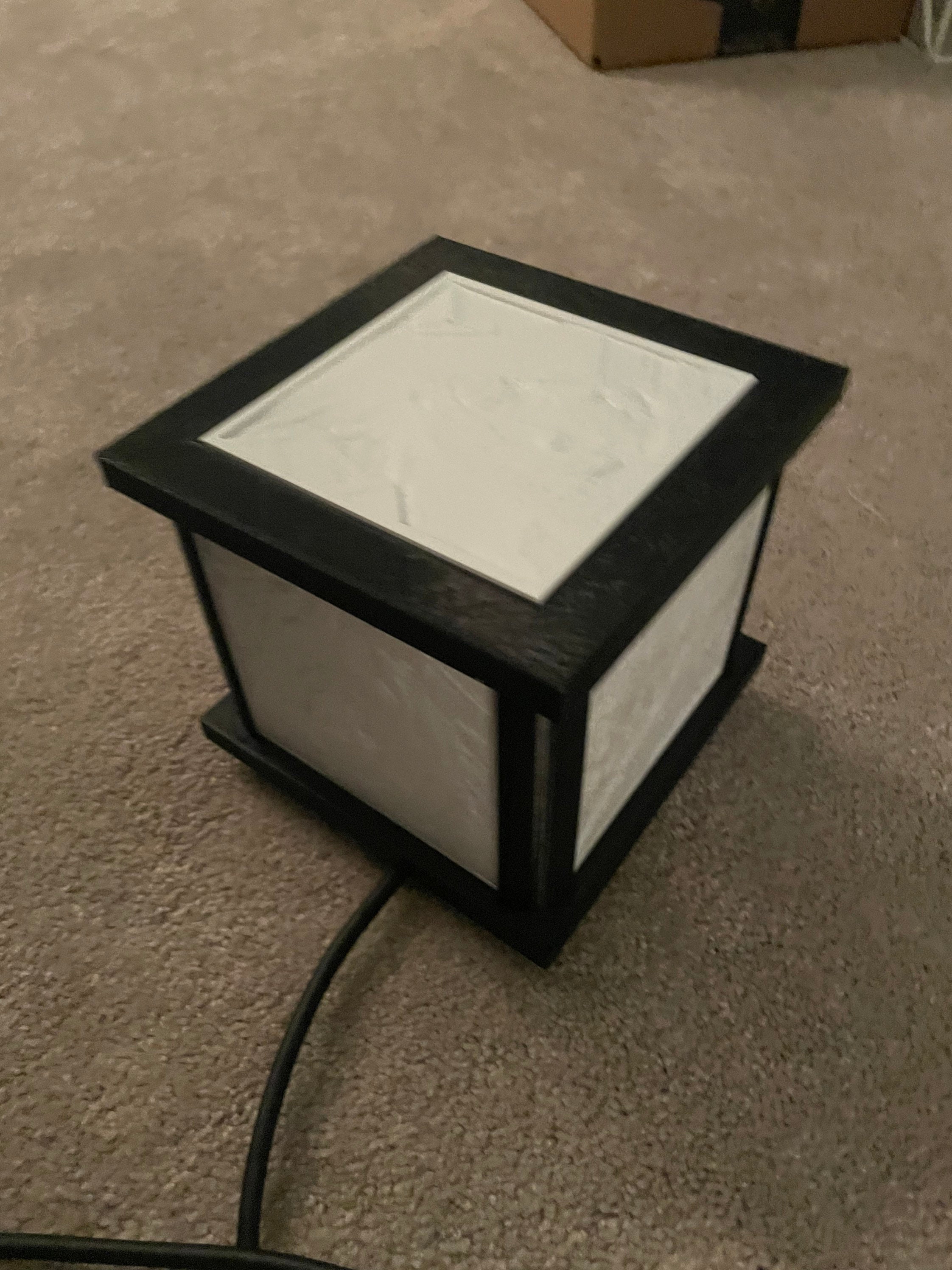 3D Printed Lithophane Photo Light Box CUSTOMIZABLE | Etsy