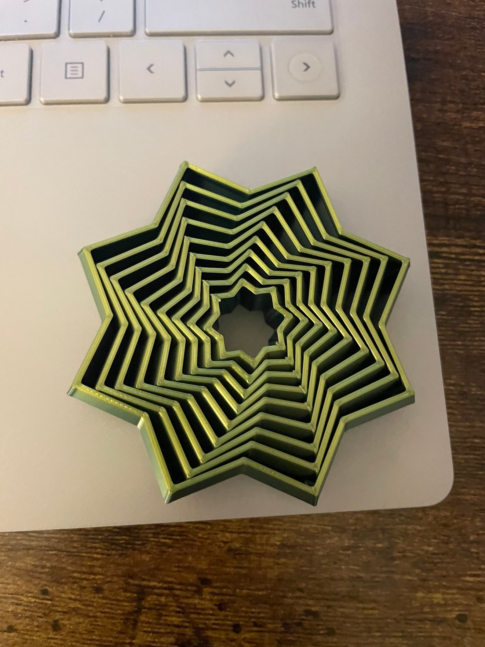 3D Printed Fidget Star Stress Relief/anxiety Toy - Etsy