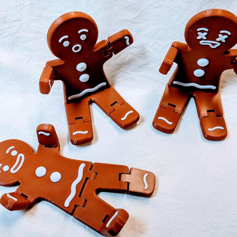 Gingerbread Man Pla - Etsy
