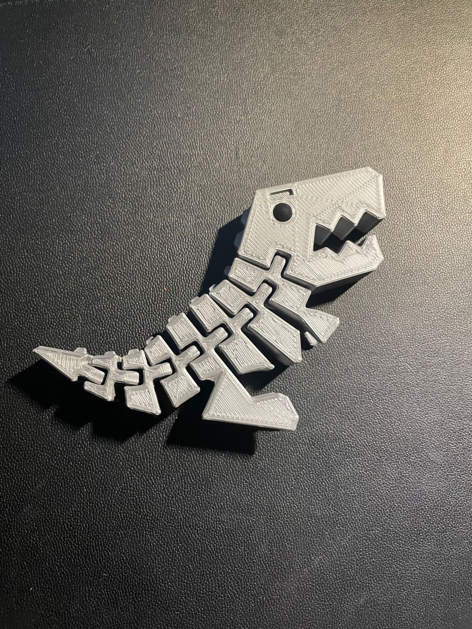 3D Printed Articulated Flexi-rex Dinosaur - Etsy