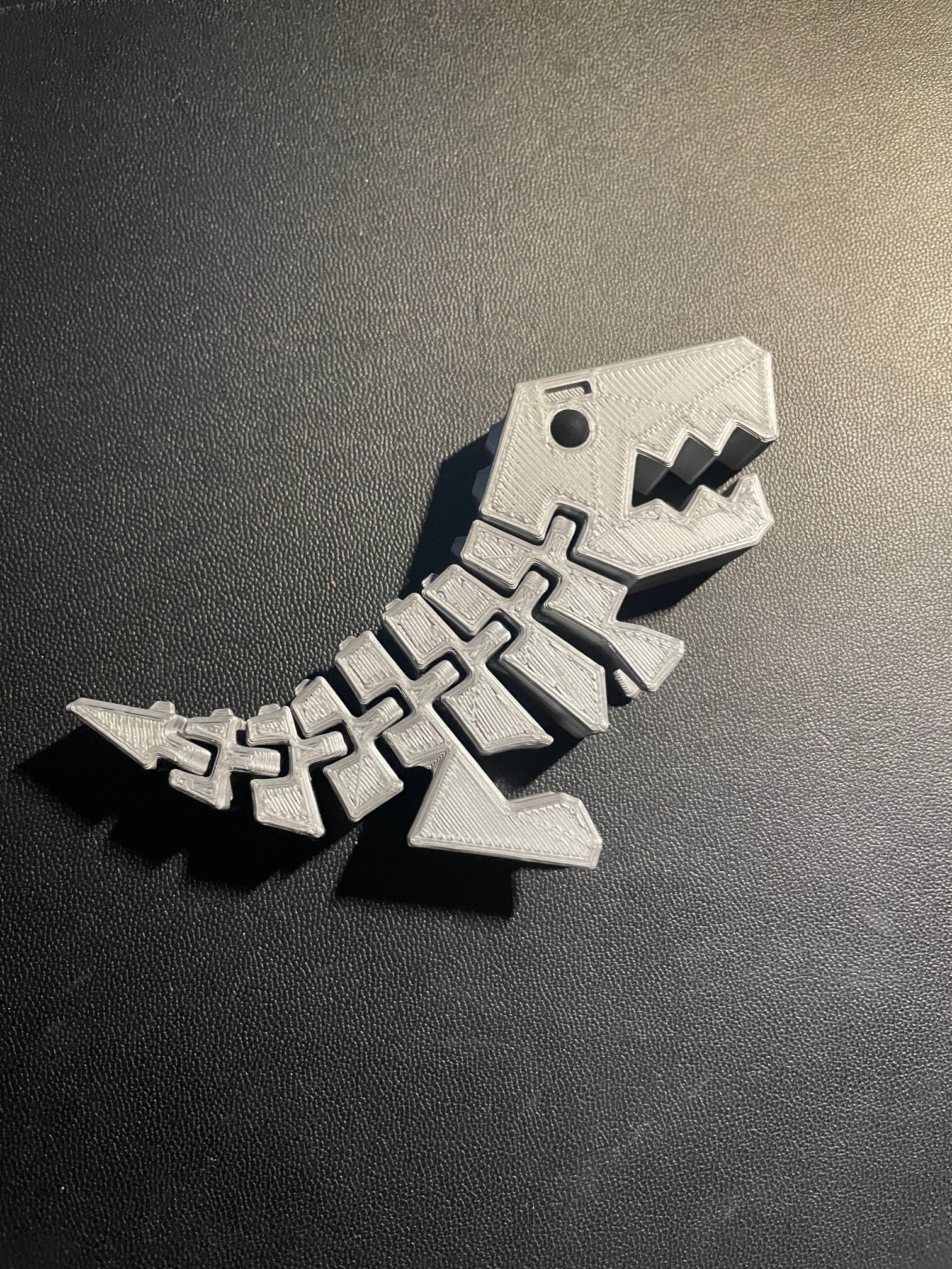 3D Printed Articulated Flexi-rex Dinosaur | Etsy