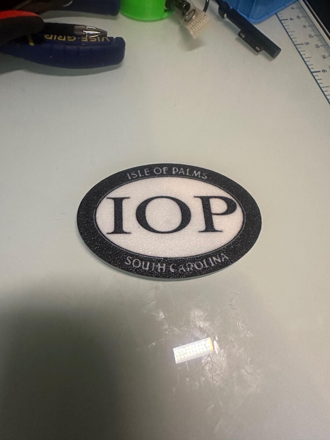 3D Printed - IOP Isle of Palms Magnet - Etsy