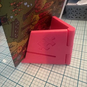 3D Printed Jigsaw Puzzle Lid Stand Foldable - Etsy