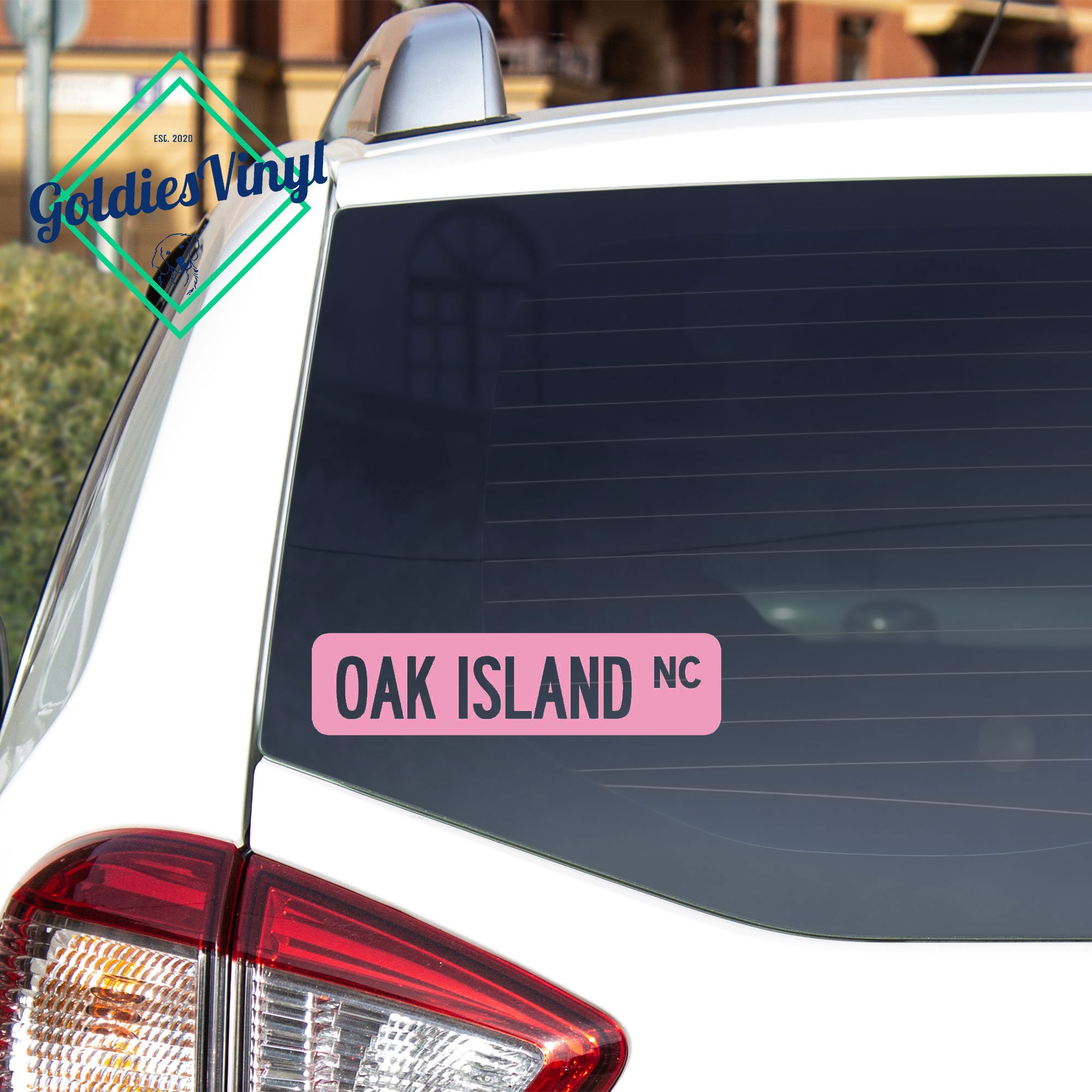 Oak Island NC Vinyl Die Cut Decal Sticker - Etsy