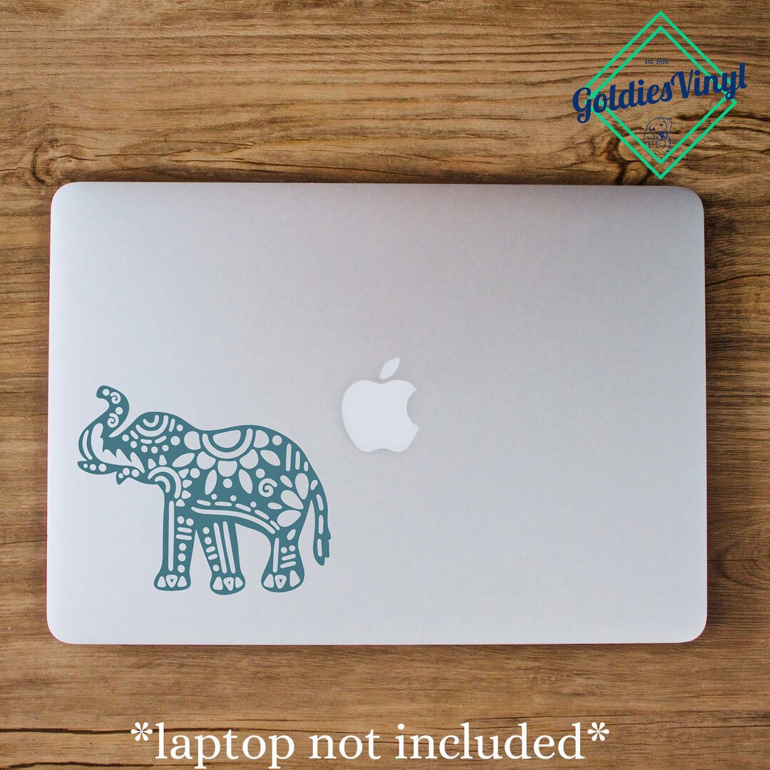 Elephant V2 - Vinyl Die Cut Decal Sticker - Etsy