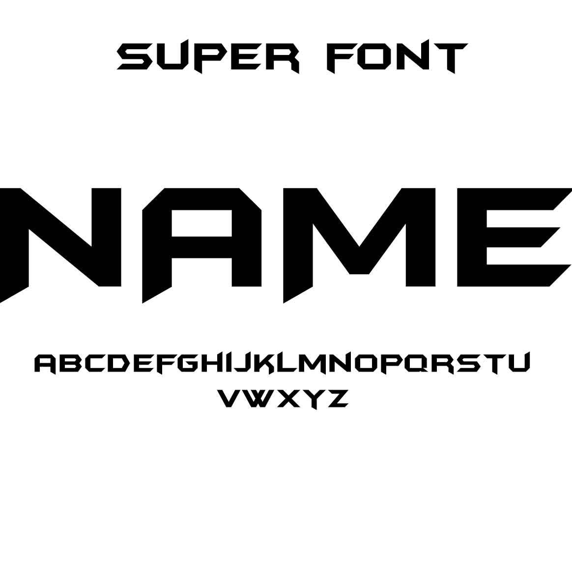 Super Font your Name Vinyl Die Cut Decal Sticker - Etsy