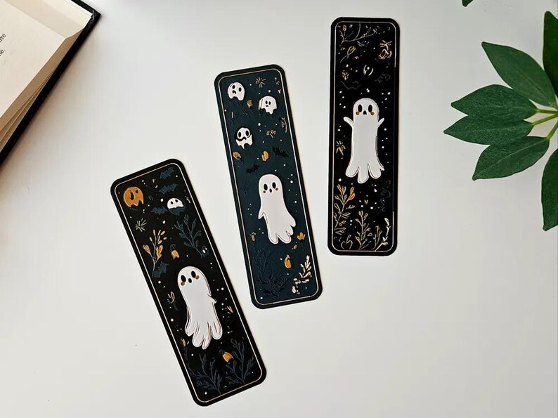 Cute Ghost Bookmark | 3D Printed Custom Bookmark - Etsy