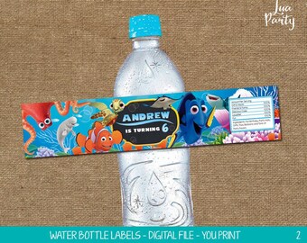 Nemo Bottle Label - Etsy