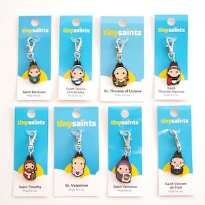 Tiny Saints K-Z Saint Names Rubber Charms - Etsy