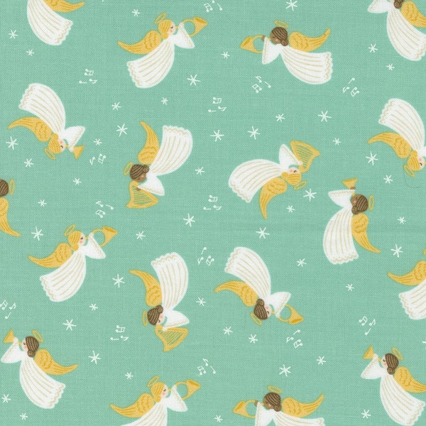 Joyful Angels Fabric - Etsy