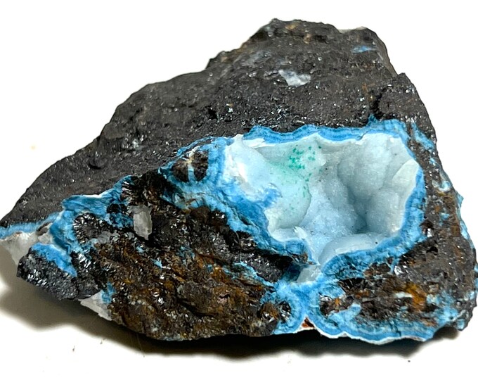 Gorgeous Botryoidal Blue Shattuckite, Mesopotamia Copper Valley, Kunene ...