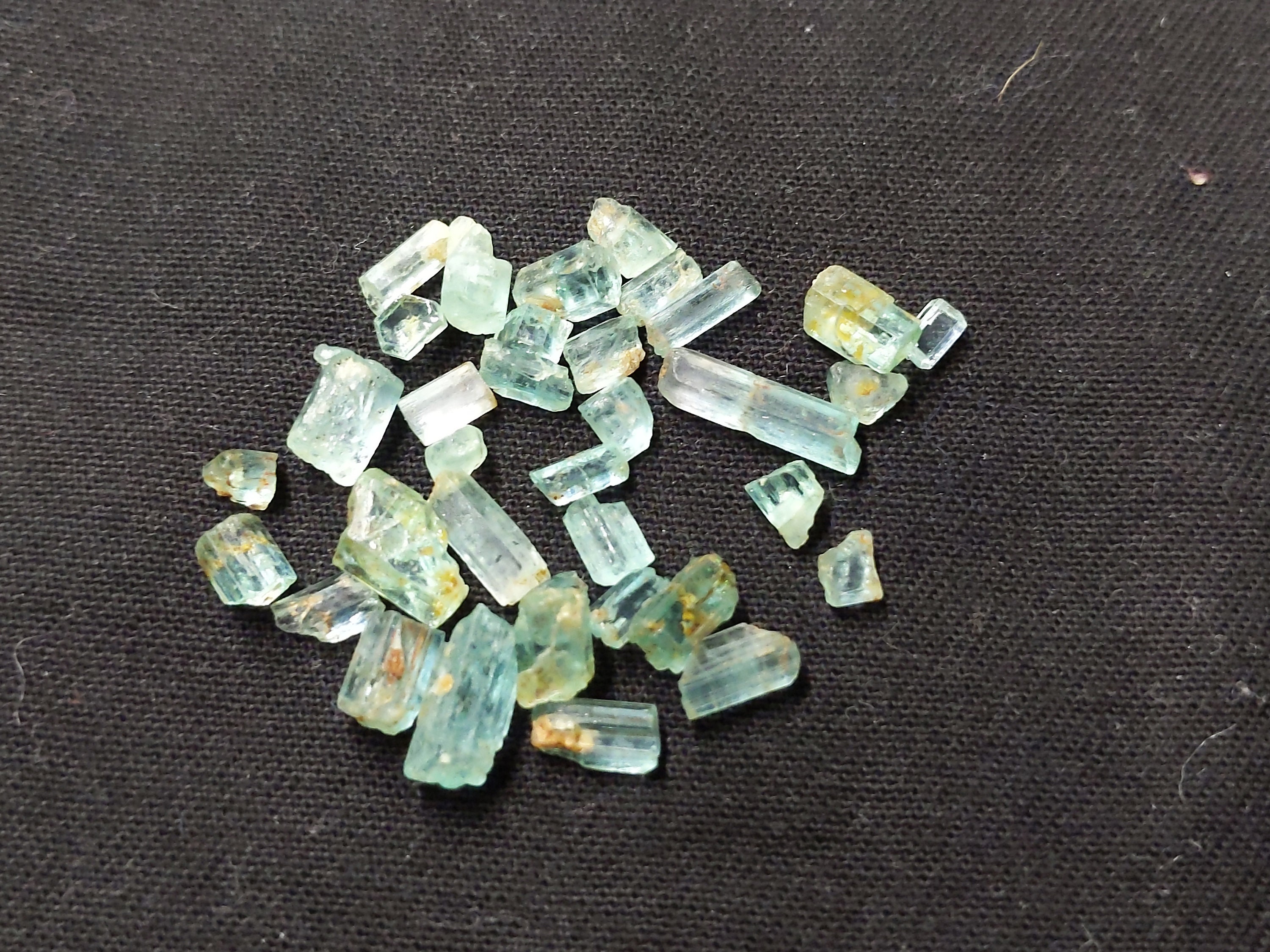 5 Grams Natural Green Blue Beryl From Nigeria - Etsy