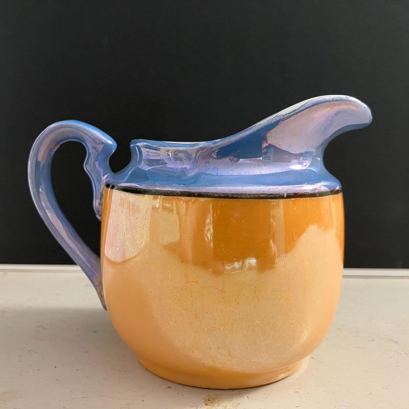 Lusterware Creamer - Etsy