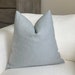 Solid Light Blue Throw Pillow Cover, Cover Only, Double Sided - Etsy