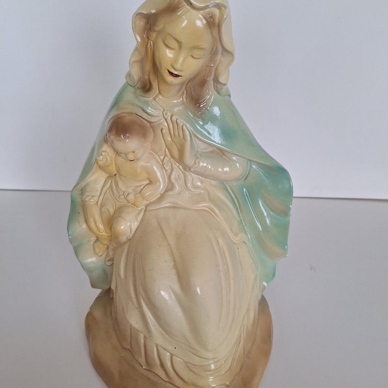 Chalkware Religious Statues - Etsy