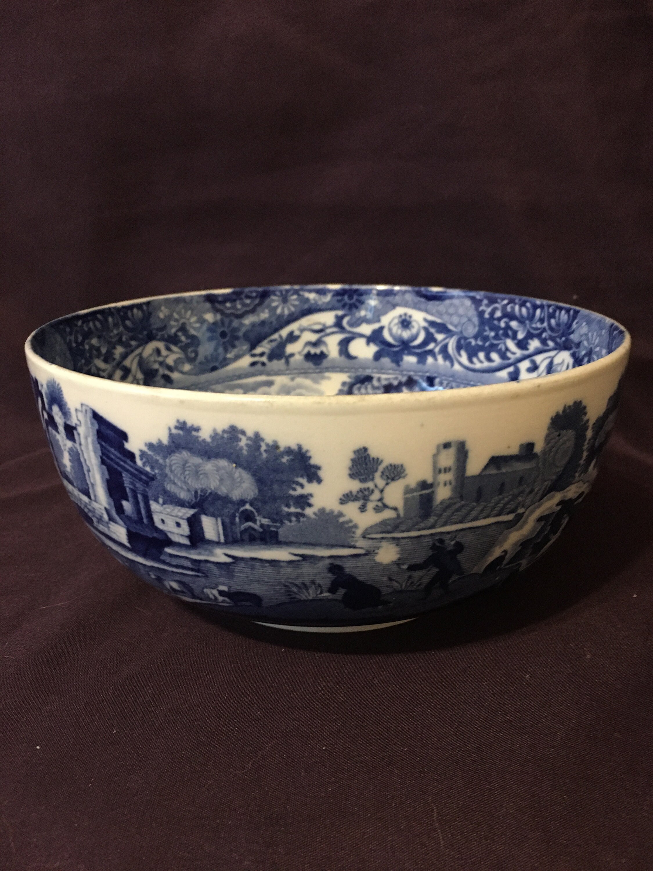 Spode Blue Italian Bowl Spodes Copeland Italian Blue Bowl 6 3/4 in ...