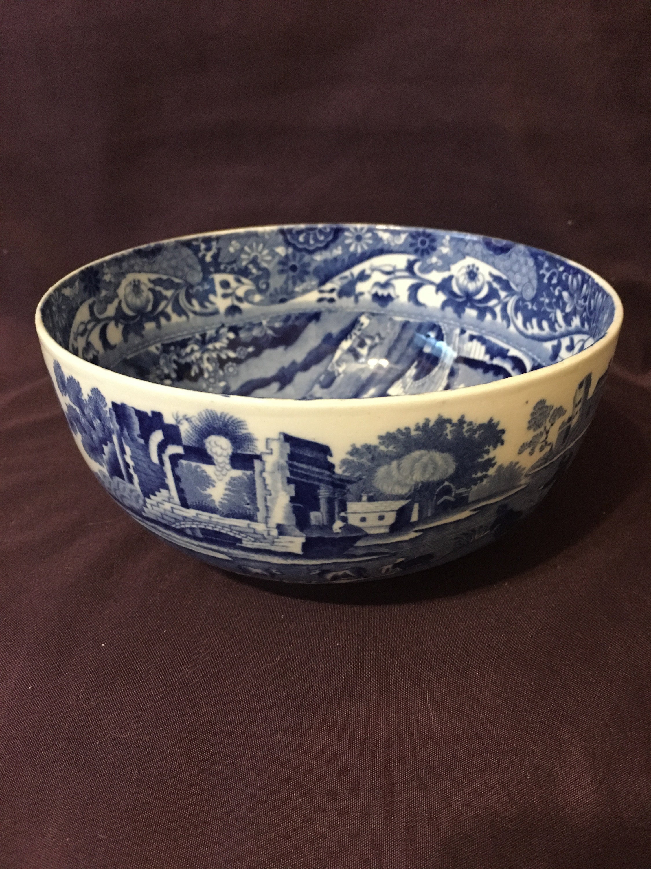 Spode Blue Italian Bowl Spodes Copeland Italian Blue Bowl 6 3/4 in ...