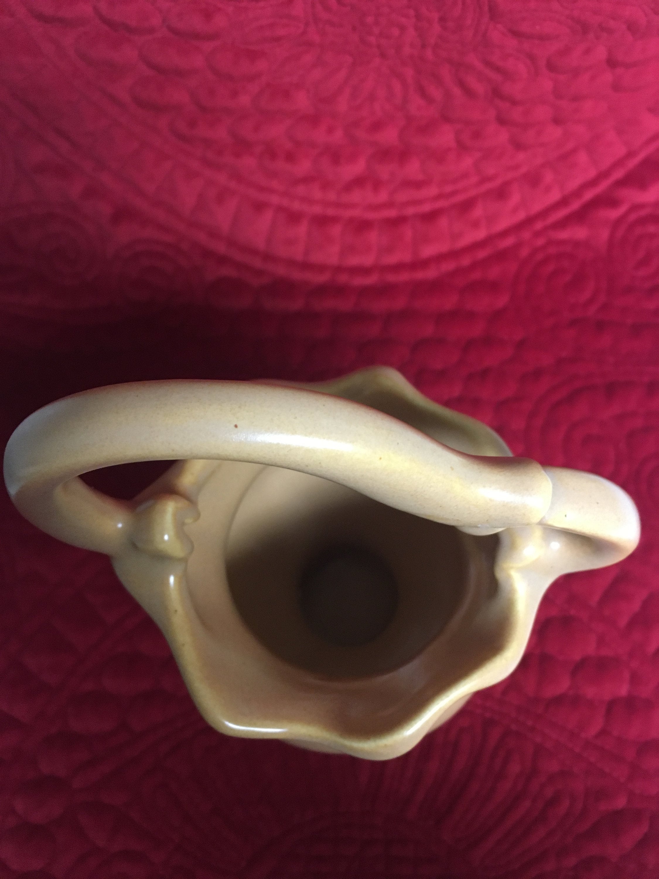 Weller Vase Weller Pottery Handled Vase Weller Peach Vintage Vase - Etsy