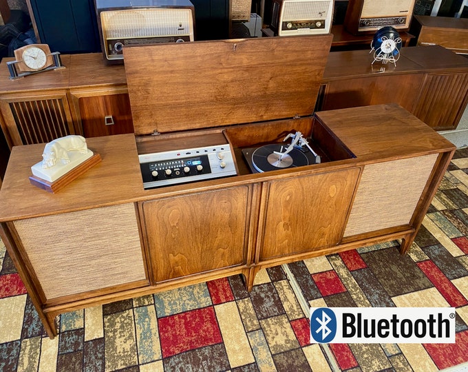 Fully Serviced 1965 Pilot 500 Stereo Console Record Player With ...