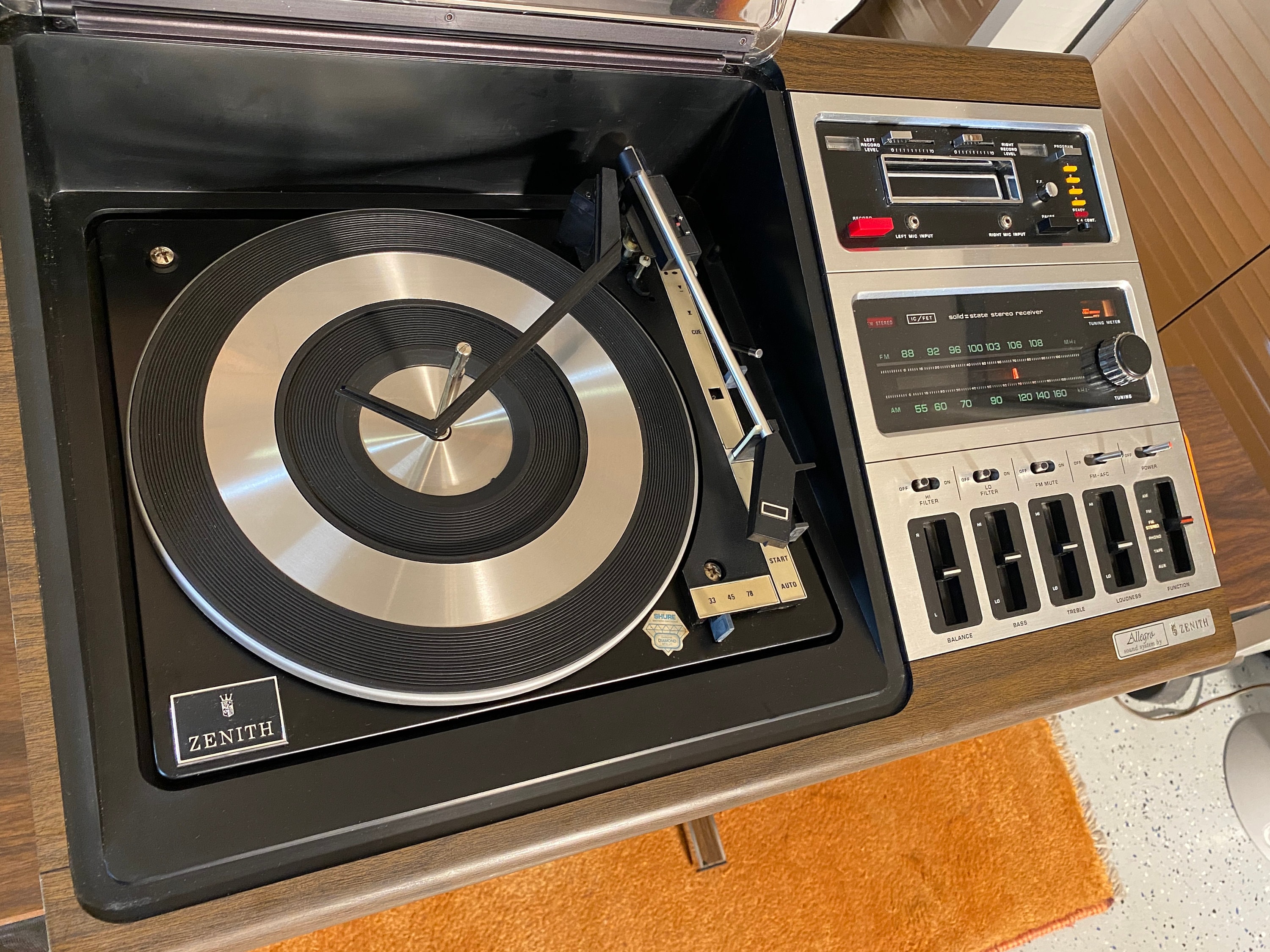 Fully Serviced 1979 Zenith the Wedge Stereo System - Etsy