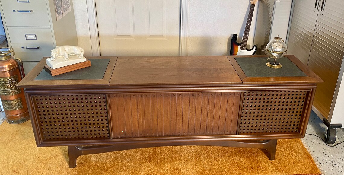 The Granada II by GE 1970 Stereo Console Record Player Fully - Etsy