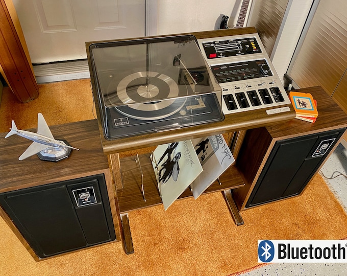 Fully Serviced 1979 Zenith "the Wedge" Stereo System Record Player With ...