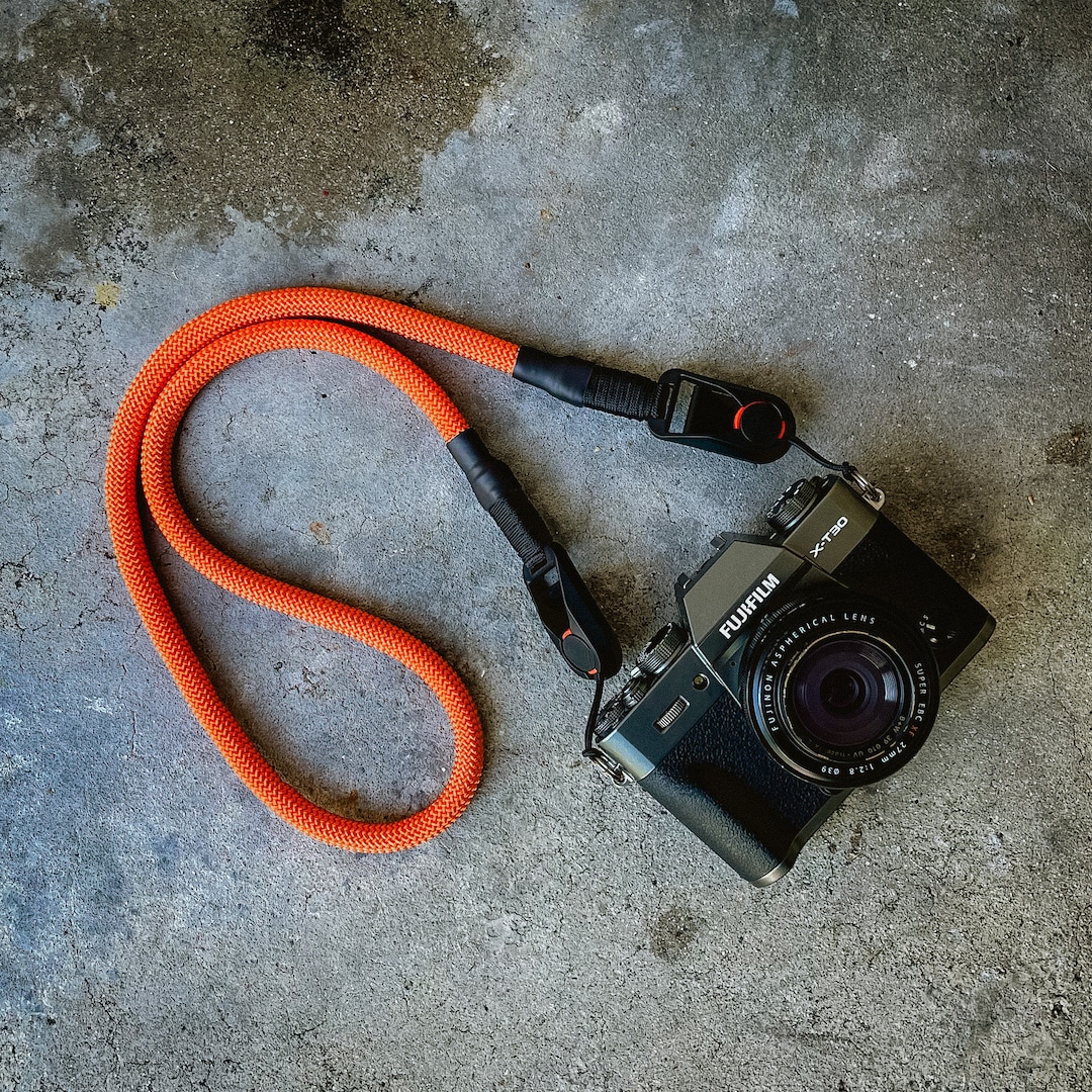 Burnt Orange Camera Neck Strap With Quick Release Attachments - Etsy