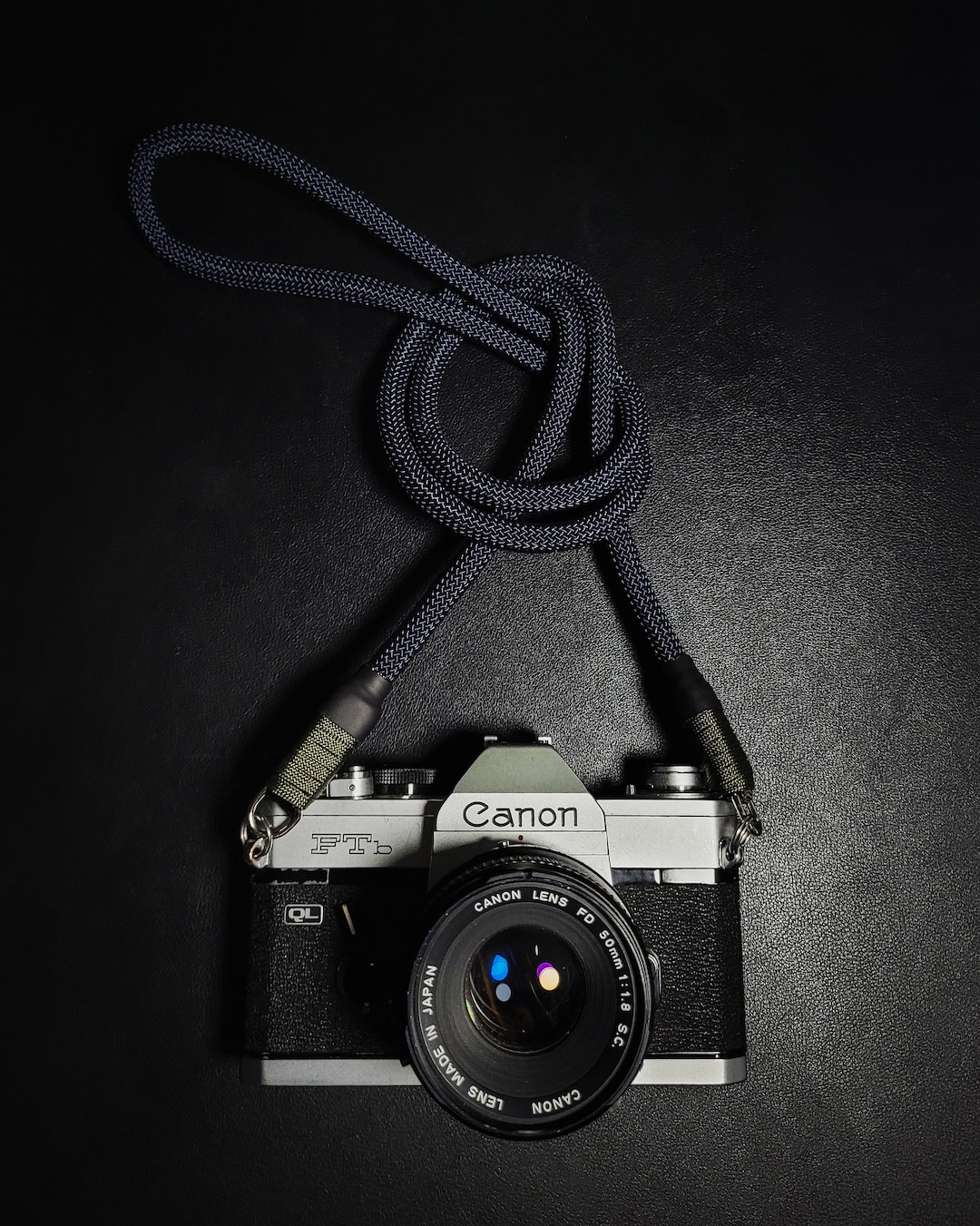 Navy Blue Camera Neck Strap for Fujifilm, Canon, Leica, Sony, Film ...