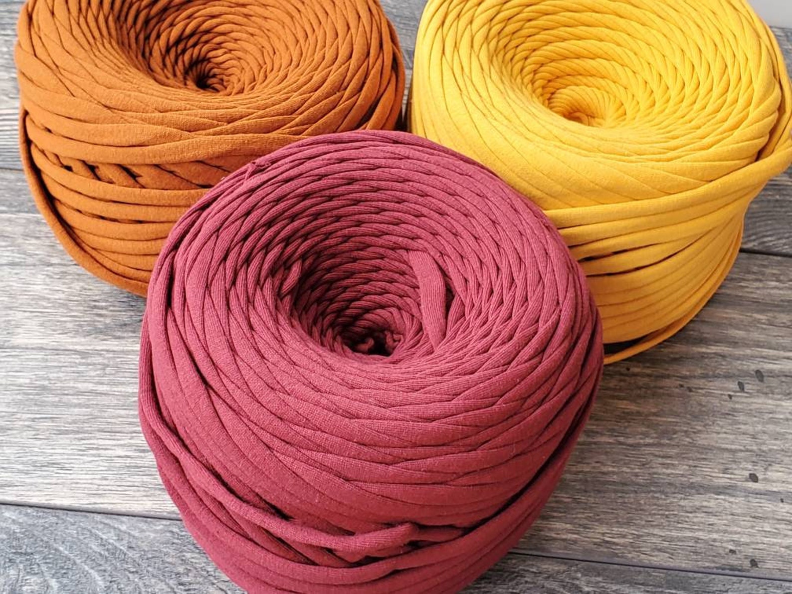 T-shirt Yarn Fabric Yarn Spaghetti Yarn T-shirt Yarn | Etsy