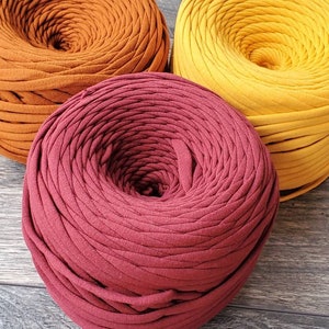 T-shirt Yarn Fabric Yarn Spaghetti Yarn T-shirt Yarn | Etsy