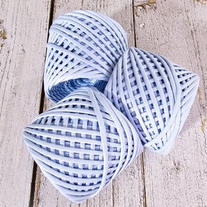 T-shirt Yarn for Mask Ties, Cotton Chunky Yarn for Crochet Bag, Rug and ...