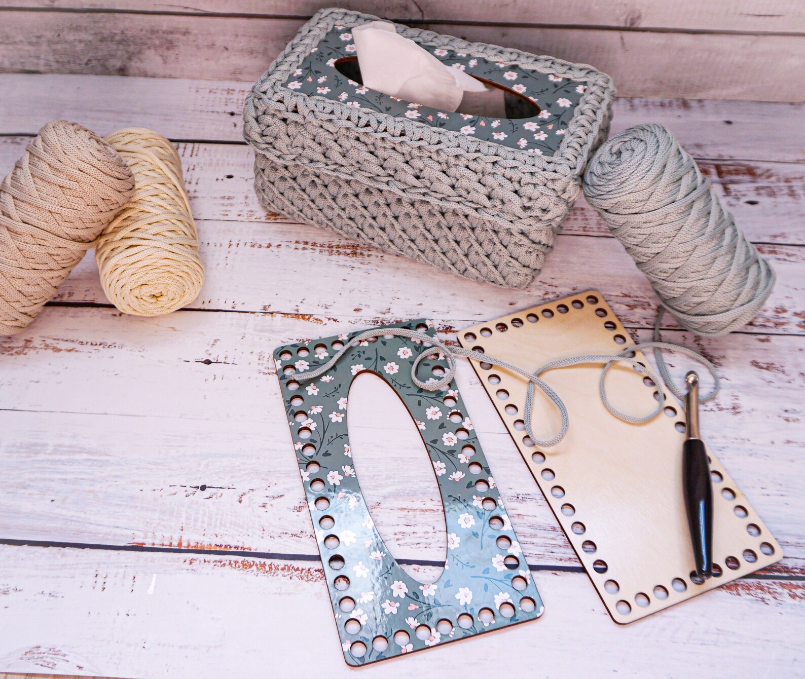 Rectangular Wooden Bottom for Tissue Box Wooden Bottom Basket - Etsy