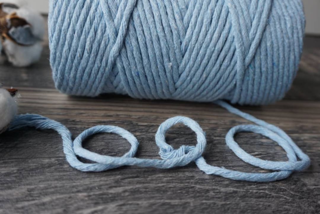 Macrame Cotton Cord, Macrame Supplies for DIY Macrame Projects. 5 Mm ...