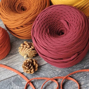 T-shirt Yarn Fabric Yarn Spaghetti Yarn T-shirt Yarn | Etsy