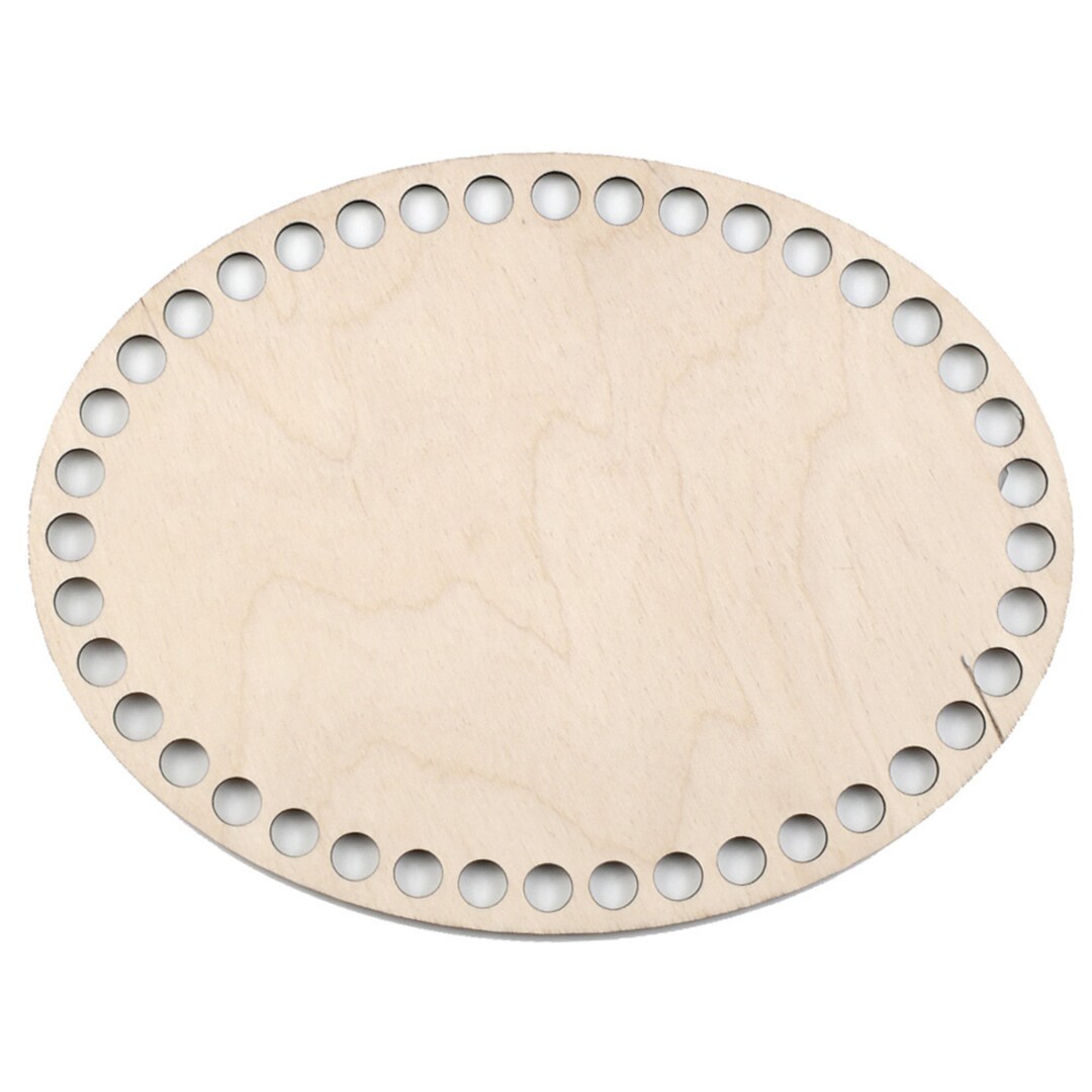 Wooden Bottom for Basket Making, Basket Bottom for Crochet Basket ...