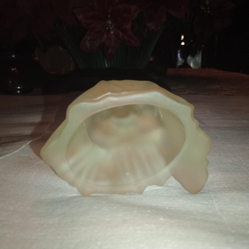 Virgin Mary Madonna Frosted Satin Glass Statue 6 1/2 Tall Lot 163 - Etsy