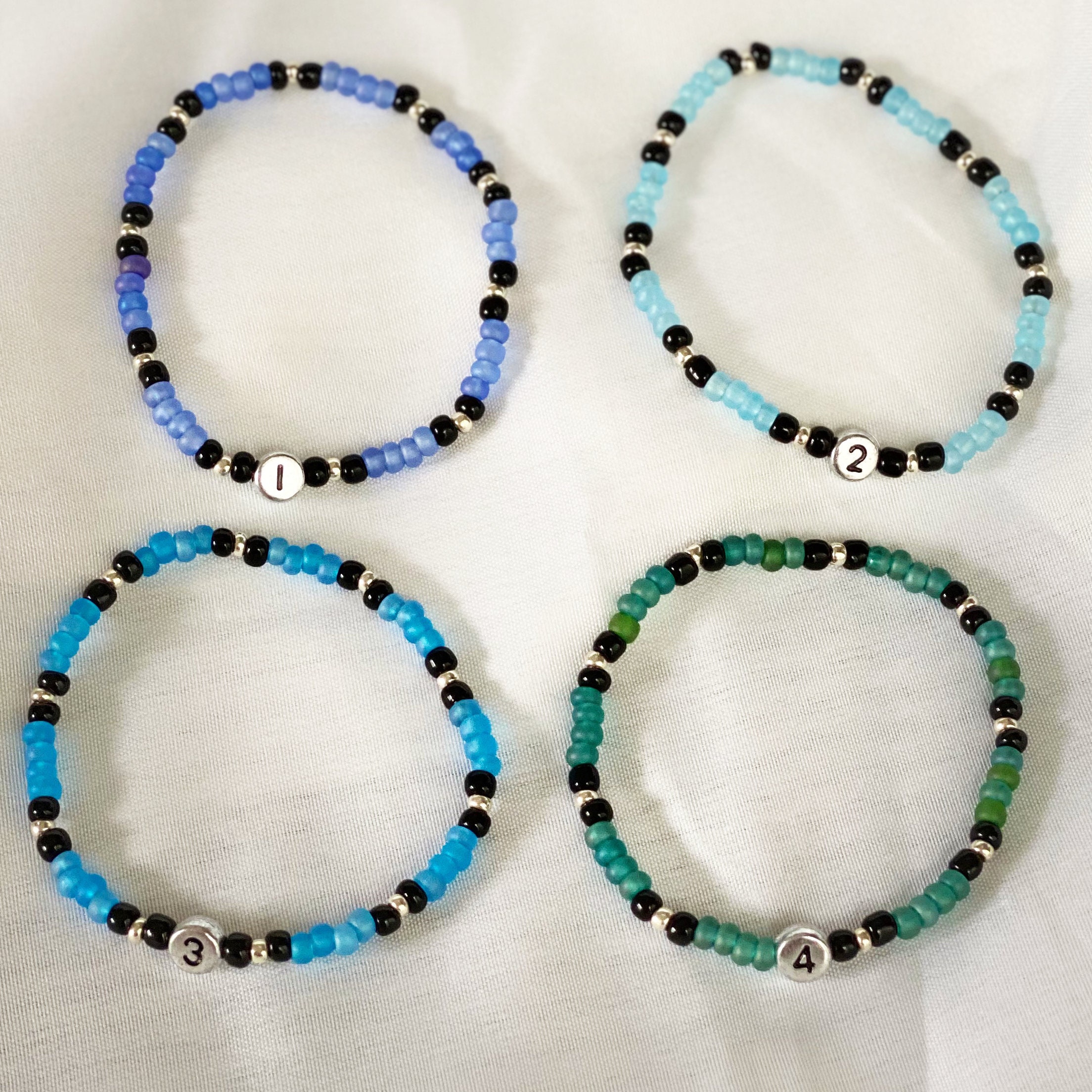 Water Tracker Bracelets | Set of 4, 5, or 6 Hydration Reminder - Etsy