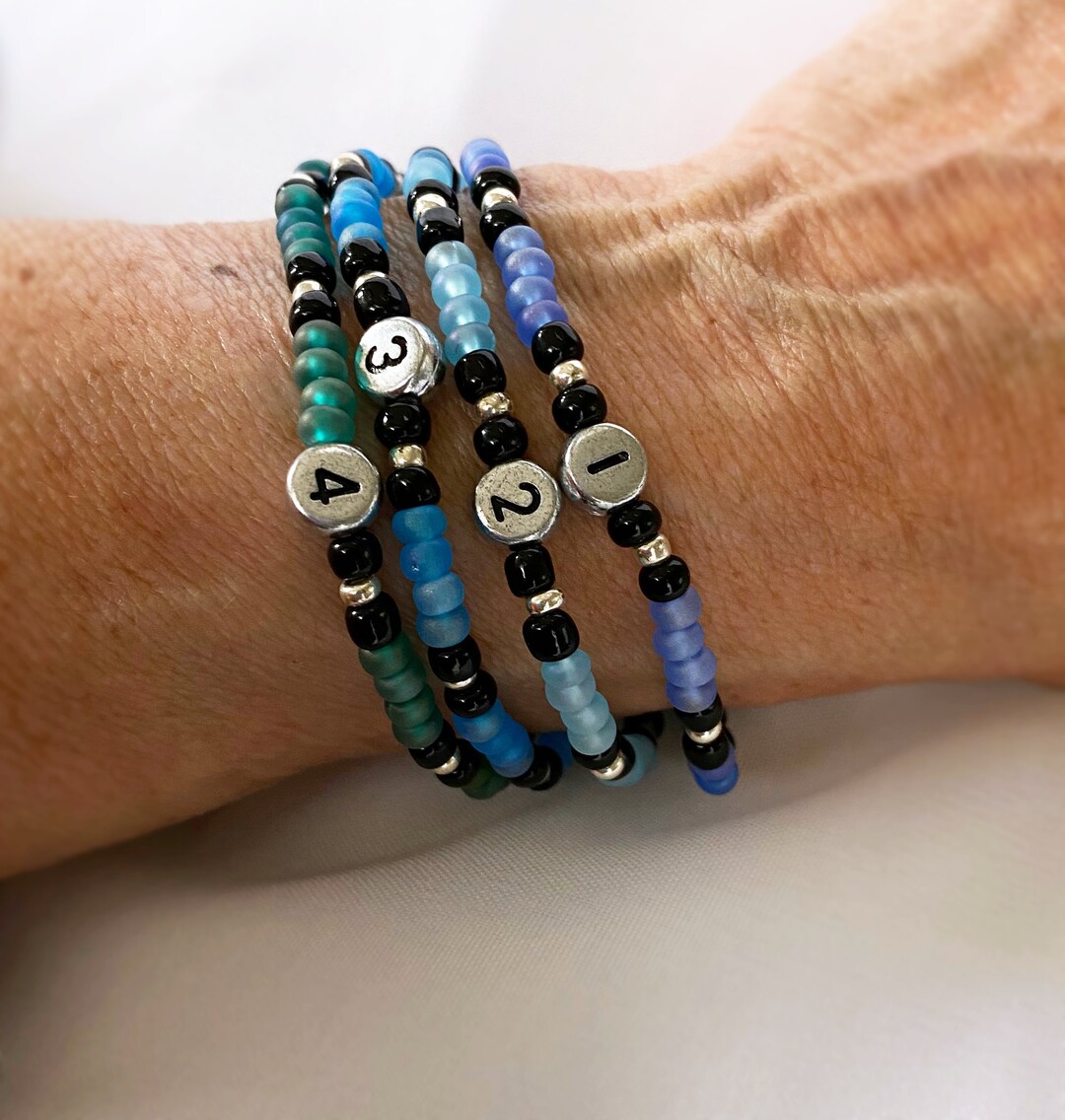 Water Tracker Bracelets | Set of 4, 5 or 6 | Drink More Water ...