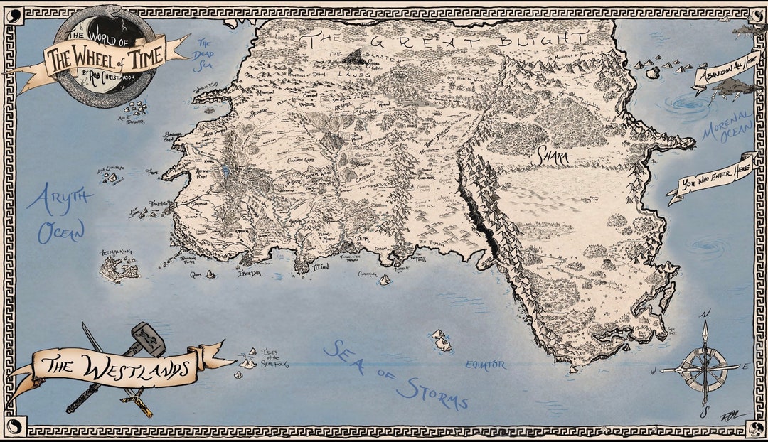 Wheel Of Time Map Seanchan